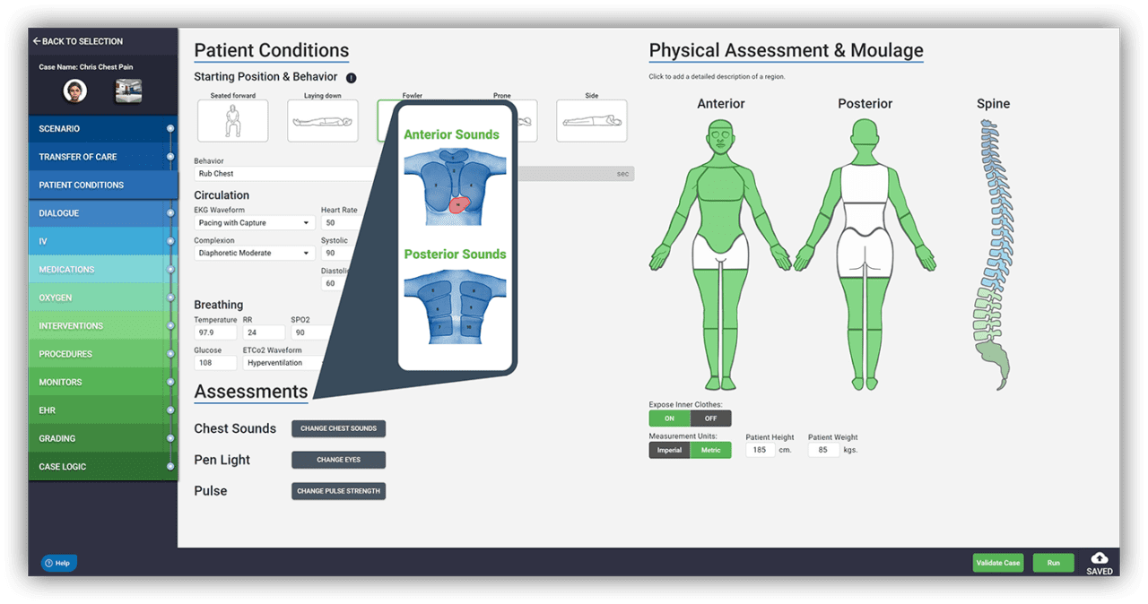 Create any patient, easily.